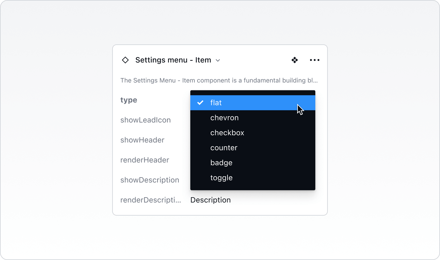 The Settings Menu - Item: Enabling User Customization and Configuration